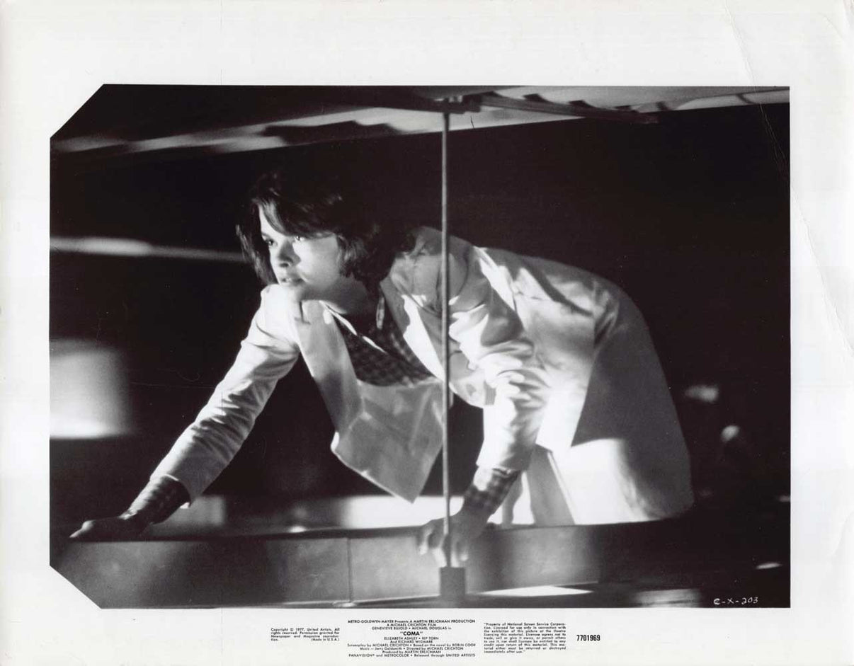 Genevieve Bujold COMA Michael Douglas original 8x10 press photos set 1 ...